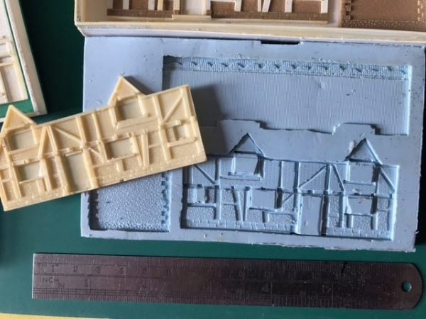 Resin cast with plasticard: How to make customised scale model buildings