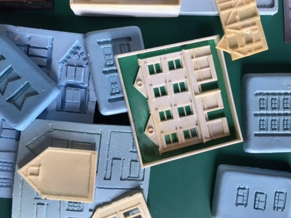 Resin cast with plasticard: How to make customised scale model buildings